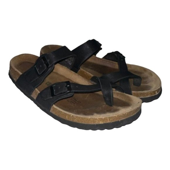 Cushionaire | Shoes | Cushionaire Sandals Womens 75 M Luna Slides Slip ...